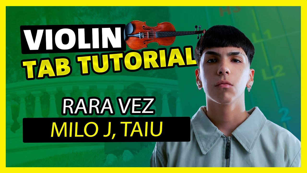 Rara vez Tab Violín Tutorial - Play Along - YouTube
