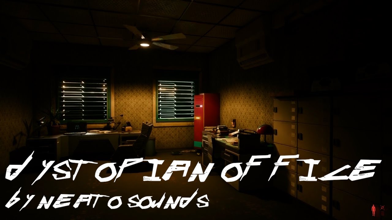 Dystopian Office 🏚️ Ambient City Sounds to Relax / Study to | 1 Hour ...