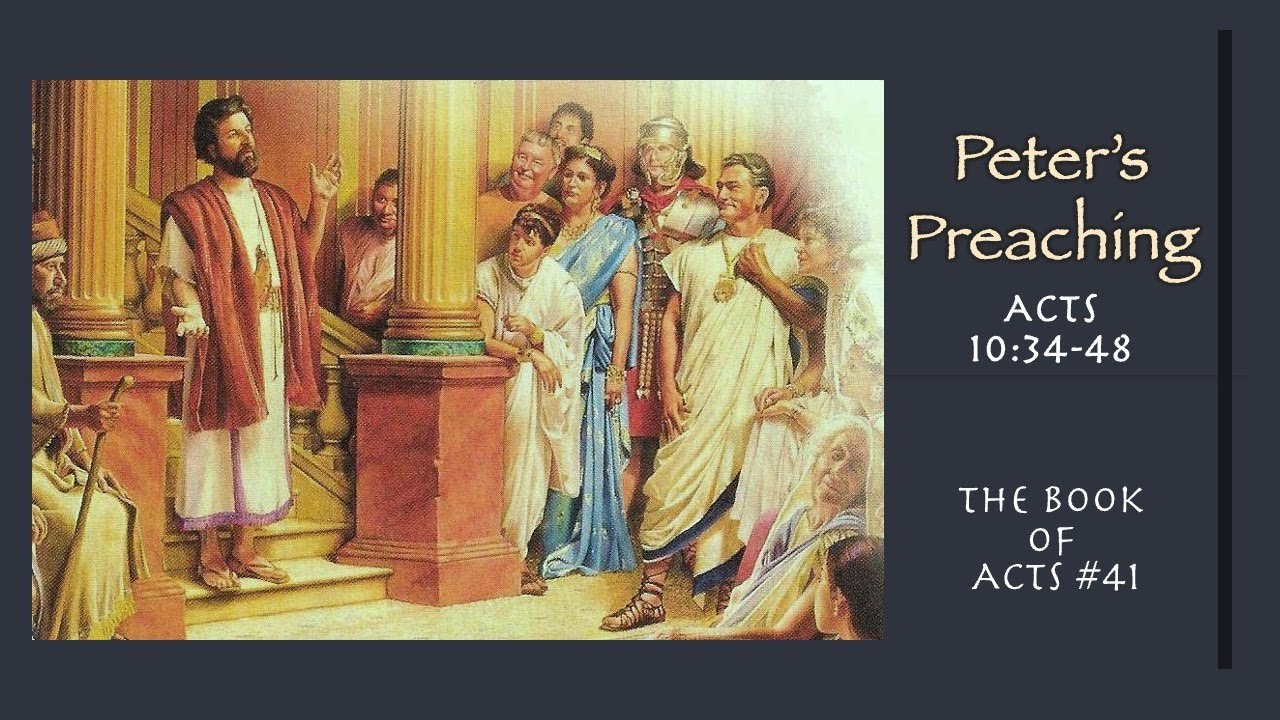 Peter's Preaching - The Book of Acts #41 - YouTube