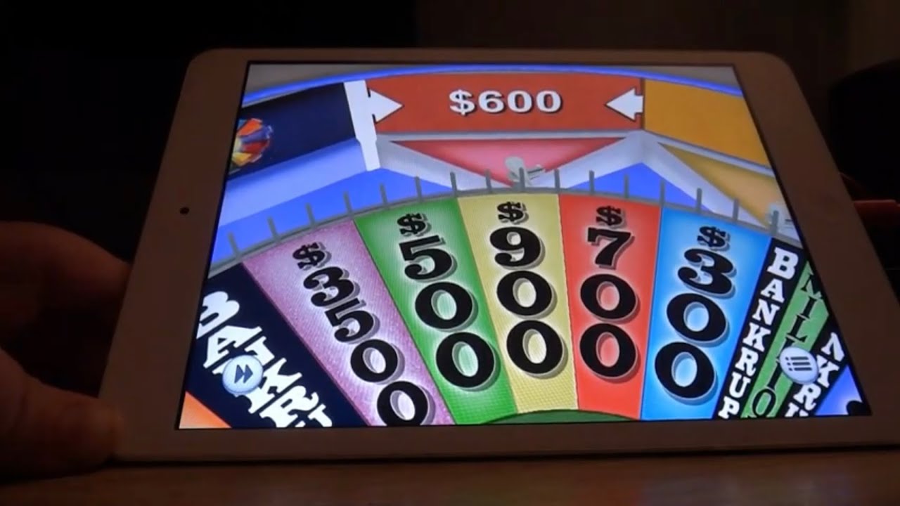 Wheel of Fortune iPad Run: Game 3 - YouTube