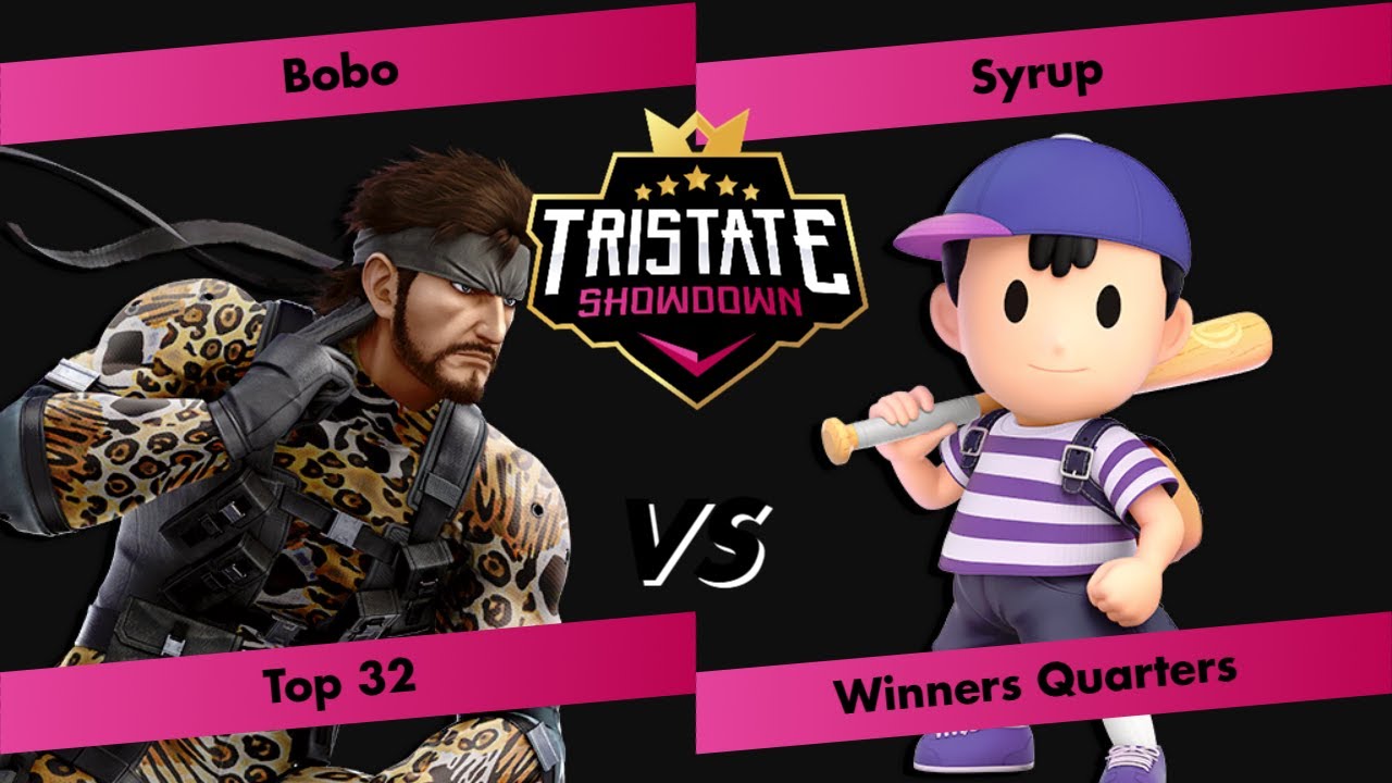 Tristate Showdown 2 - Bobo (Snake) vs Syrup (Ness) - Top 32 - Winners ...