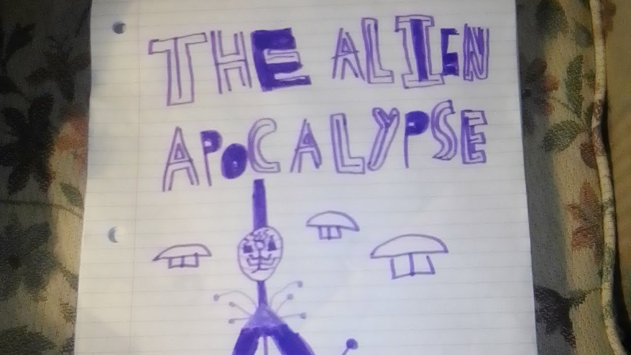 Stickman comic book series part 4 (the alien apocalypse) - YouTube