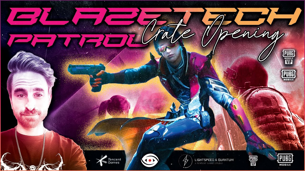 PUBG Mobile Blazetech Patrol Crate Opening! #pubgmvip #redeyespubgm ...