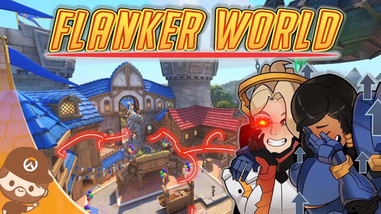 Une map pour flanker? - Analyse détaillée - Overwatch FR - YouTube