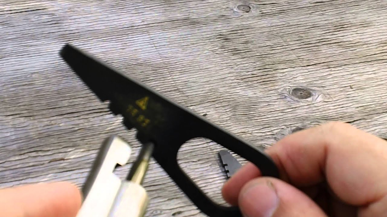 How to use the Mosin bolt tool to check firing pin protrusion. - YouTube