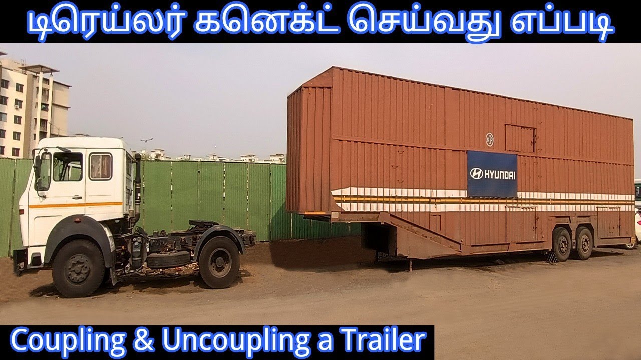 trailer truck in tamil | truck trailer lorry tamil - YouTube