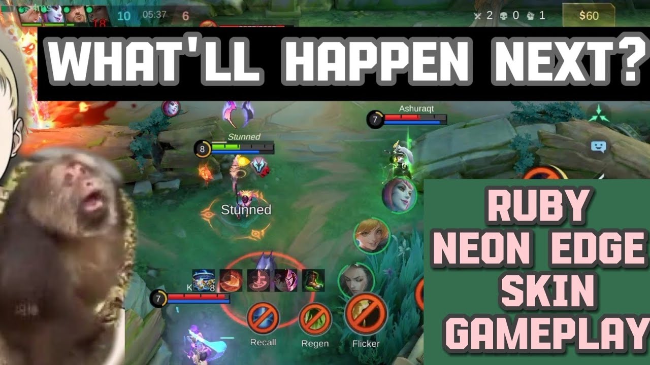 Ruby Ramadan skin gameplay |How to Ruby-Tips&Tricks| #mobilelegends # ...