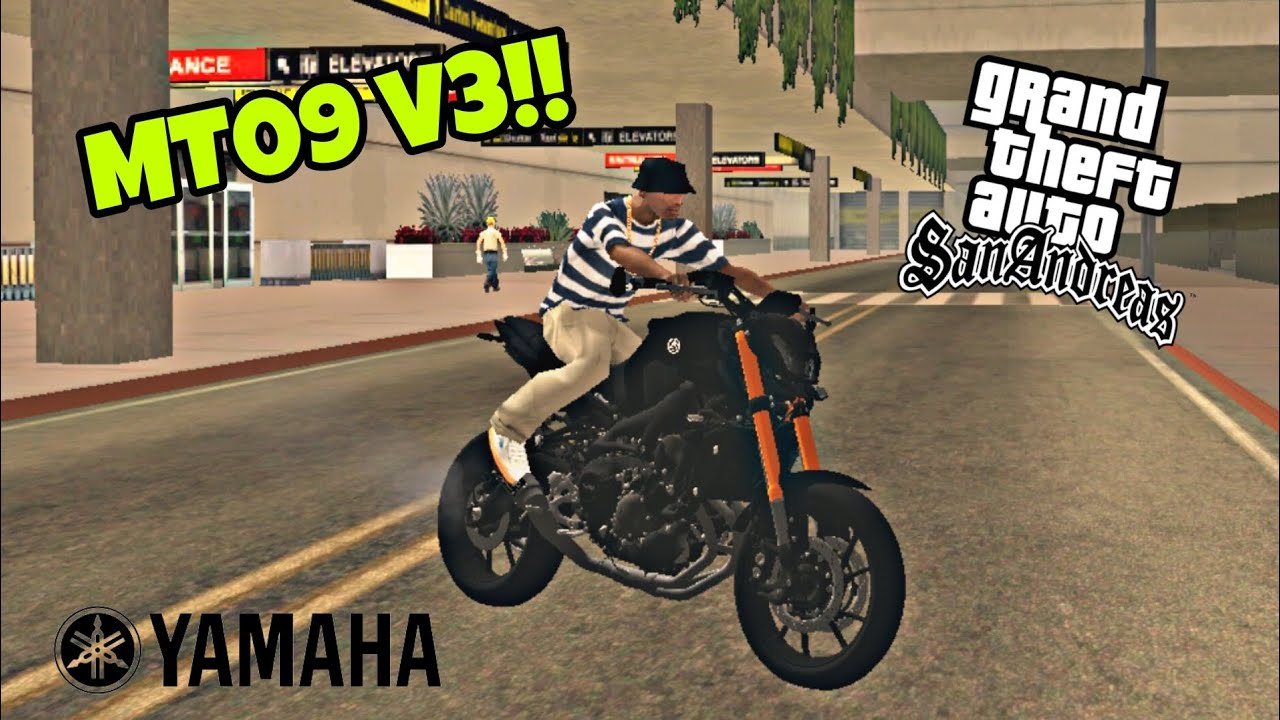 MT09 V3 MODIFICADA PARA GTA SA SOLO DFF!!! GAME BLESS 😸👌🏻 - YouTube