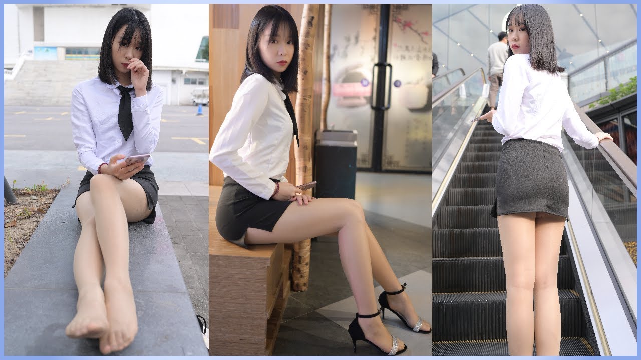 【4K OL模拍】魔鏡街拍：愛在記憶中找你 - YouTube