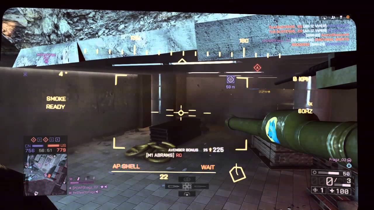 Battlefield 4 stuck tank - YouTube