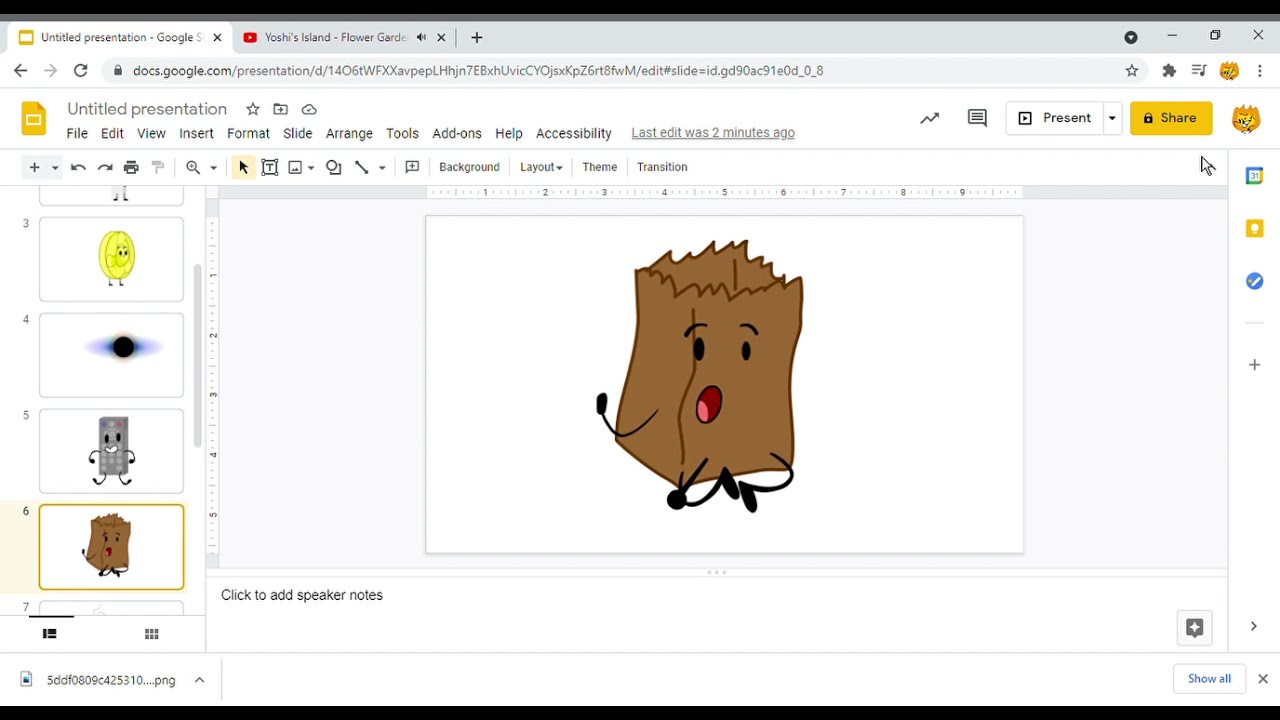 10 bfb intro that i made as bfdi - YouTube