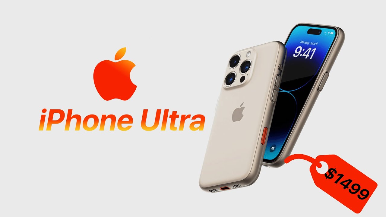 New iPhone Ultra Design Revealed! iPhone 15 Ultra Release Date - YouTube