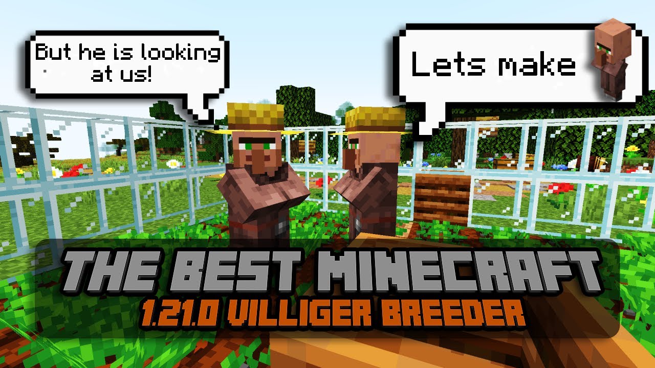Ultimate Villager Breeding Farm | 1.16-1.21.4 - YouTube