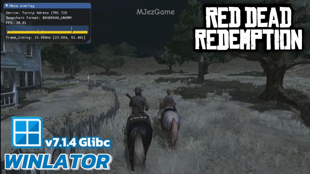 Wnlator Glibc v7.1.4 - Gameplay Red Dead Redemption (Windows) On ...