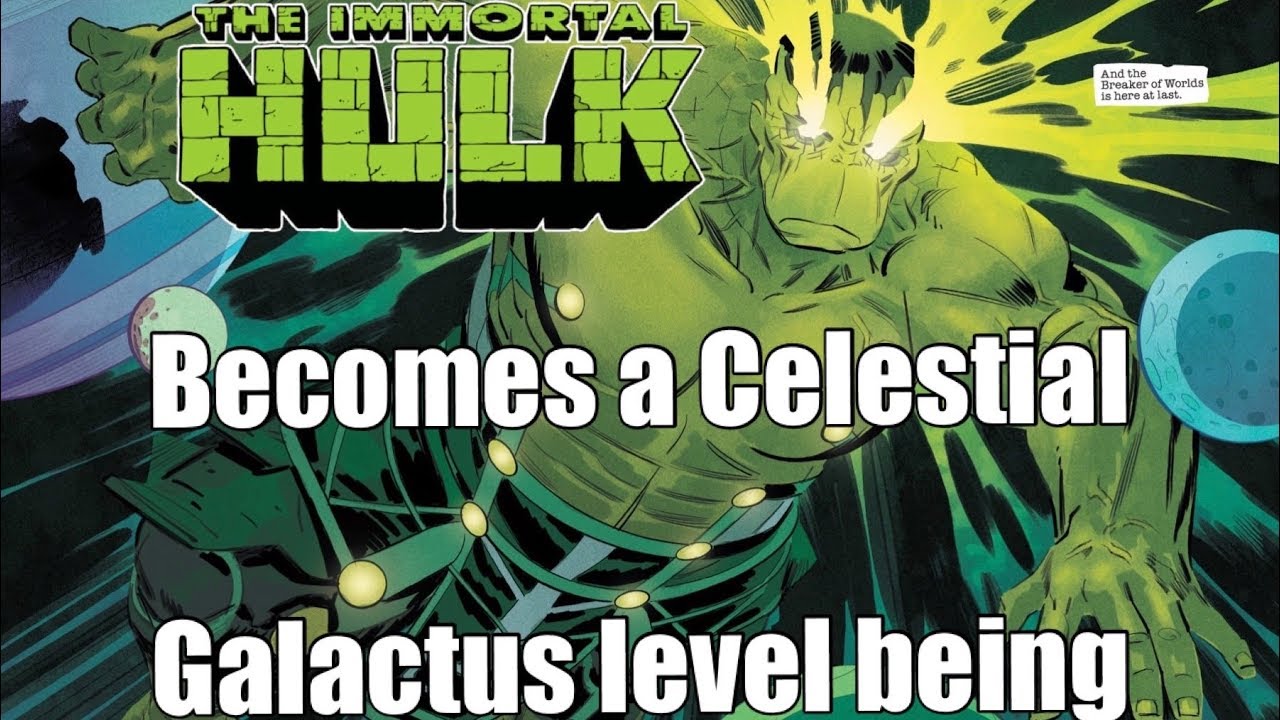 Hulk Fuses with the One Below All and Becomes A Celestial | immortal ...