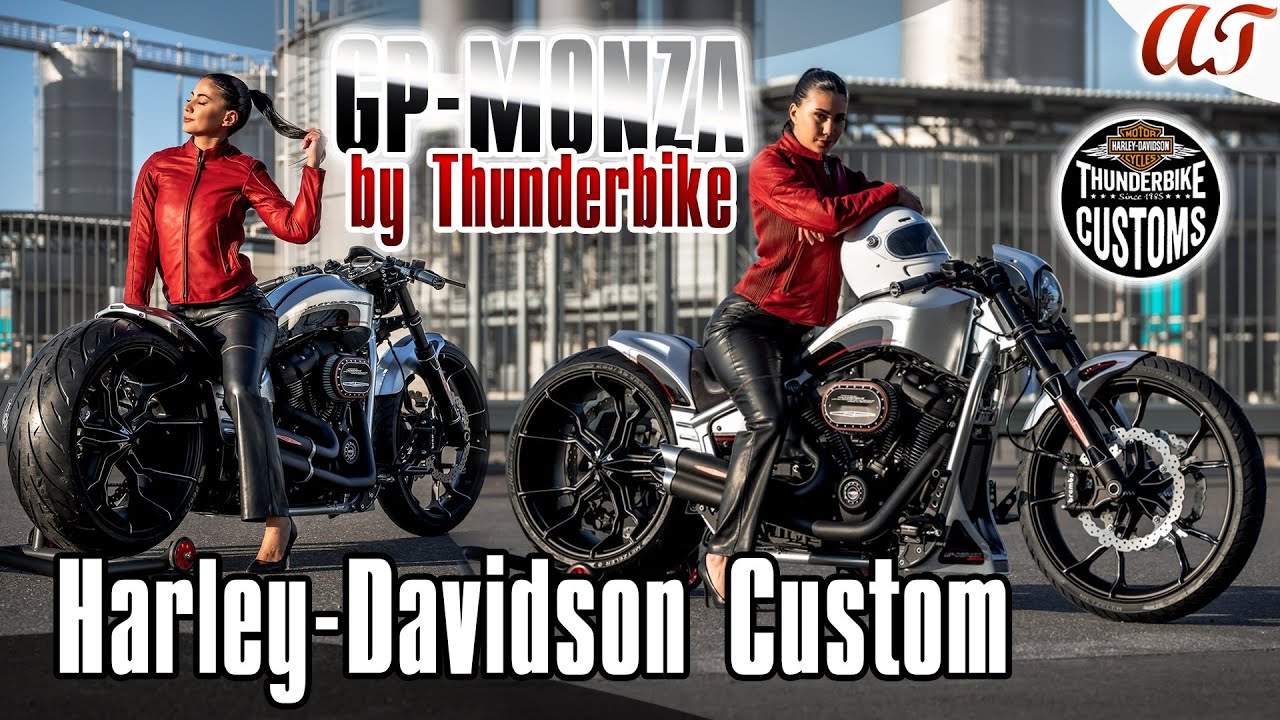 2024 Harley-Davidson BREAKOUT 117 Custom: GP-MONZA * A&T Design - YouTube