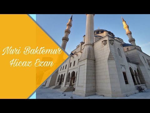 Ezan okuma Türkiye 1.si Nuri Baktemur hocamızdan Yüreklere dokunan Hicaz makamında Yatsı Ezanı