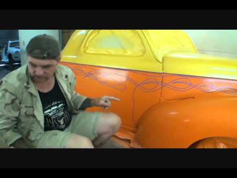 How To Paint Flames On Your Car-From Start To Finish-Part 2 - YouTube