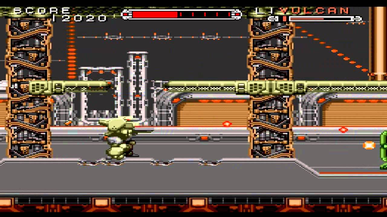 Cybernator : Super Nintendo - YouTube