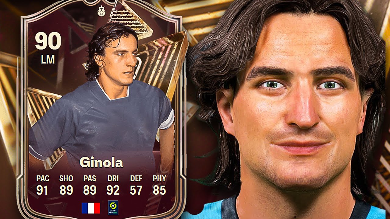 SBC OF THE YEAR 👑 EAFC24 Triple Threat Ginola Player Review! - YouTube