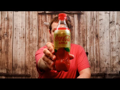 Coca Cola Apple Japan Exclusive Flavor - YouTube