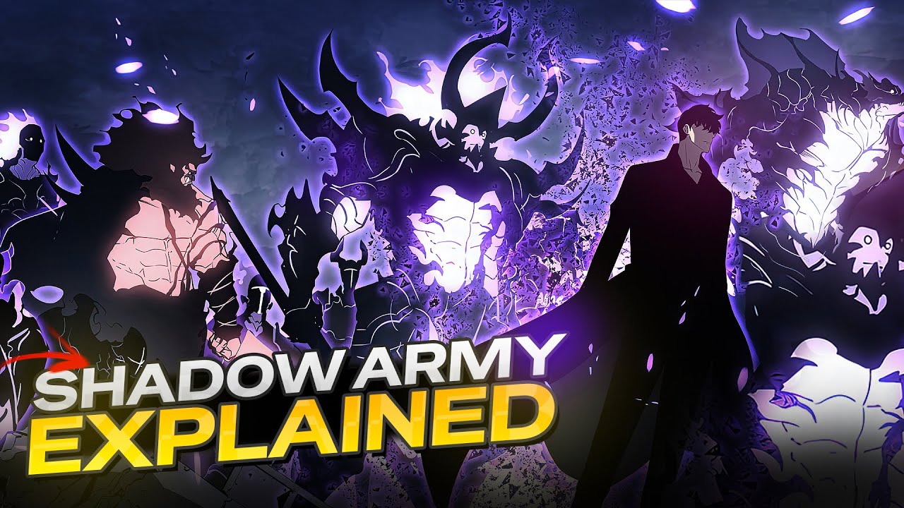 Jinwoo Shadow Army & Their Powers Explained🔥(Weak To Strongest) | Solo ...