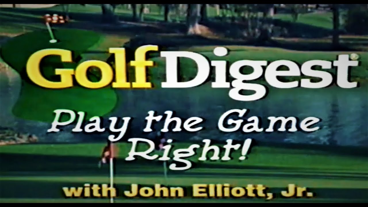 Play the Game Right! with John Elliott Jr. ⛳ - YouTube