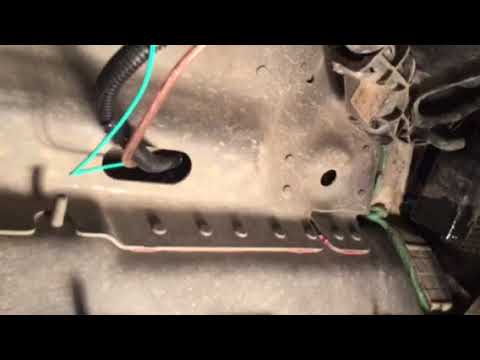 How to run wires from engine bay to cab 2017 F150 - YouTube