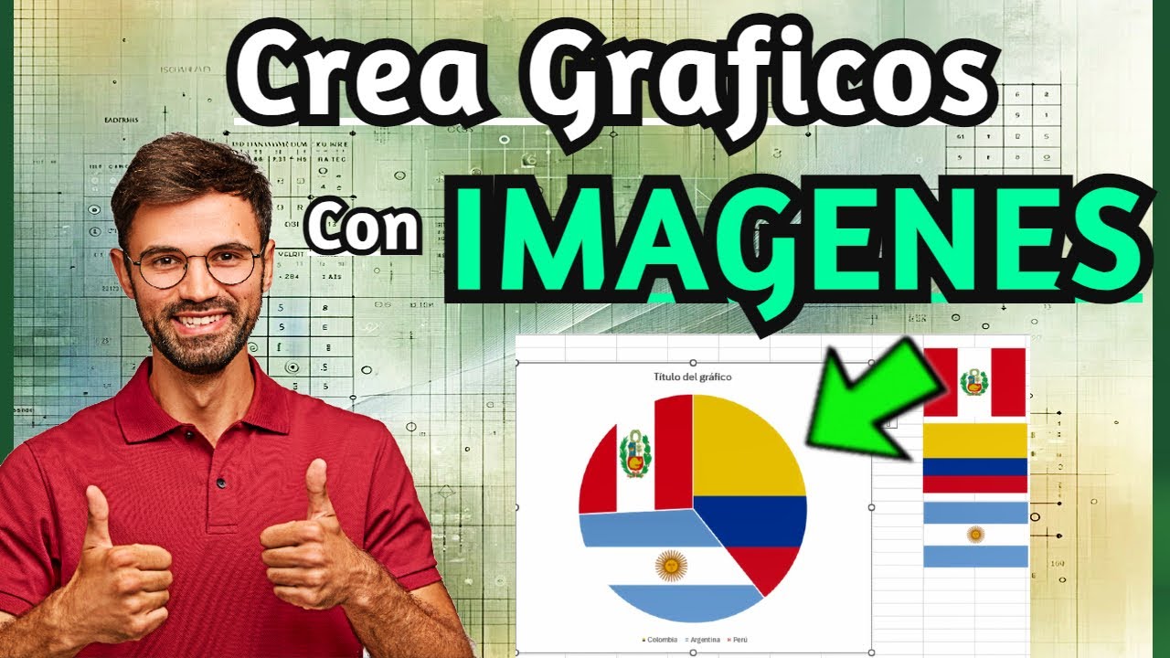 Como Hacer Gráfico con imágenes, iconos o fotos en EXCEL 🍷 Tipos de ...