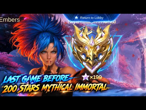 Last Game Before 200 Stars Mythical Immortal Before Season 41 Ends?! (But They Countered My Karina!)