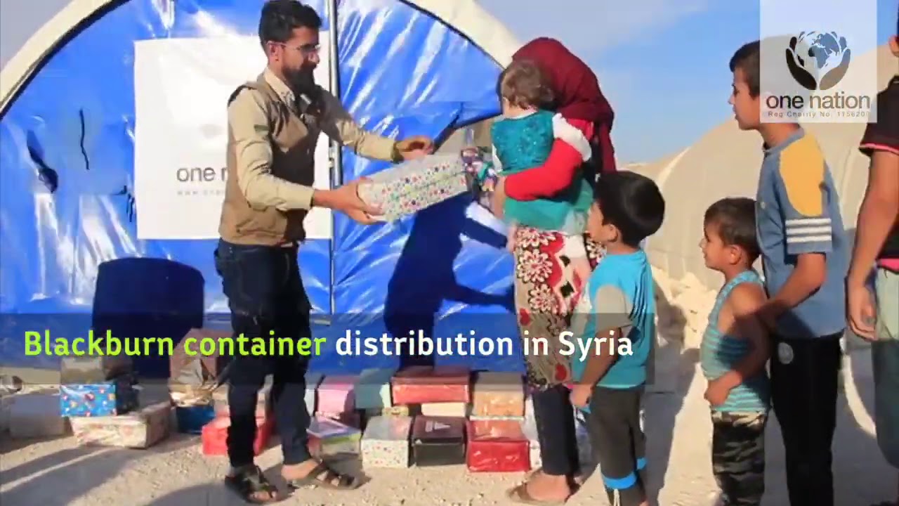 Blackburn Container Distribution in Syria - June 2020 - YouTube