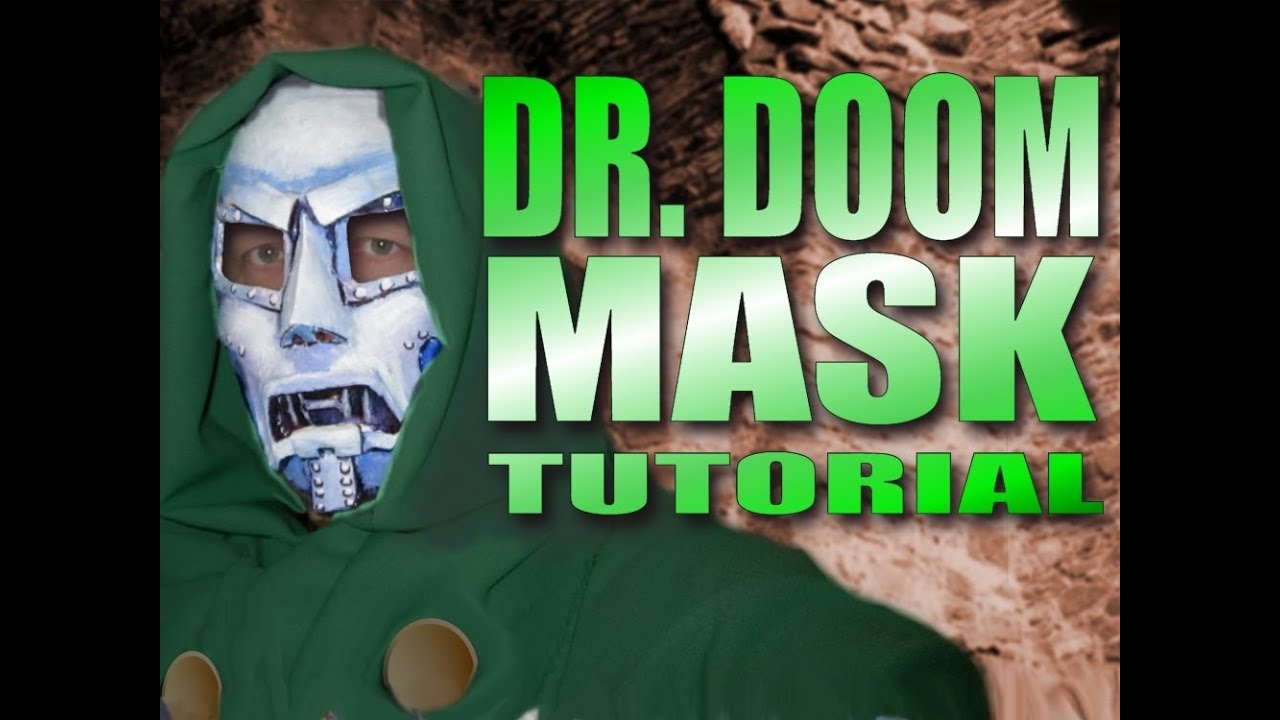 Dr. Doom Mask Tutorial - YouTube