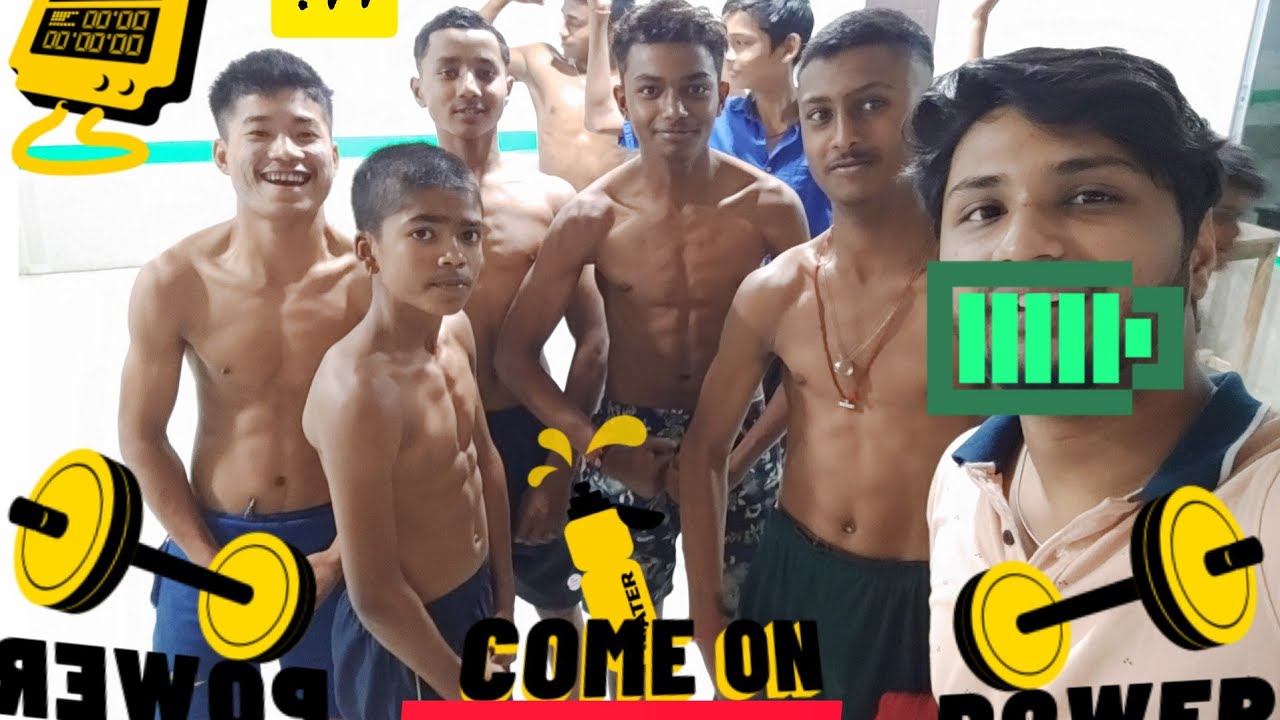 Boys putting their best || Beginners workout - YouTube