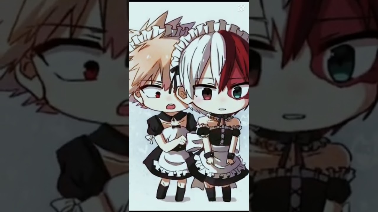 todoxbaku maid #todoroki #bakugo #maid #shorts #viral #shorts - YouTube