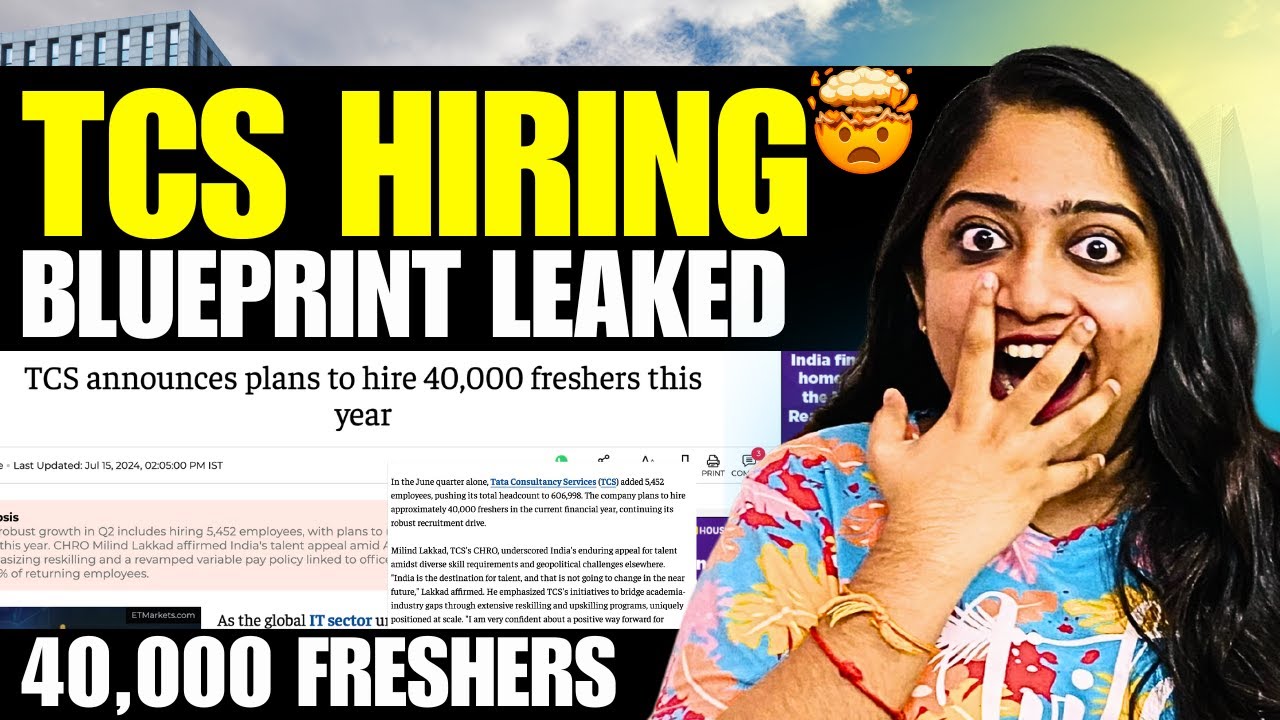 TCS BluePrint Leaked🤯Get HIRED at TCS with this One sheet🔥 - YouTube