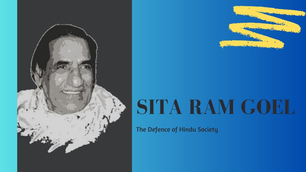 The Defence of Hindu Society - Shri Sita Ram Goel - YouTube