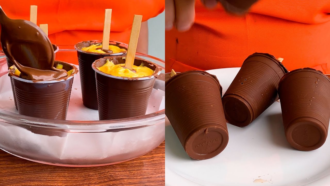 ¡CON 4 INGREDIENTES Y EN MINUTOS HAZ ESTE HELADO CASERO EN UN VASO QUE ...