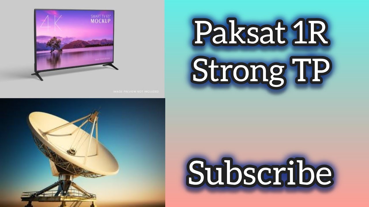 Paksat 1R Strong TP | All Satellite Update - YouTube