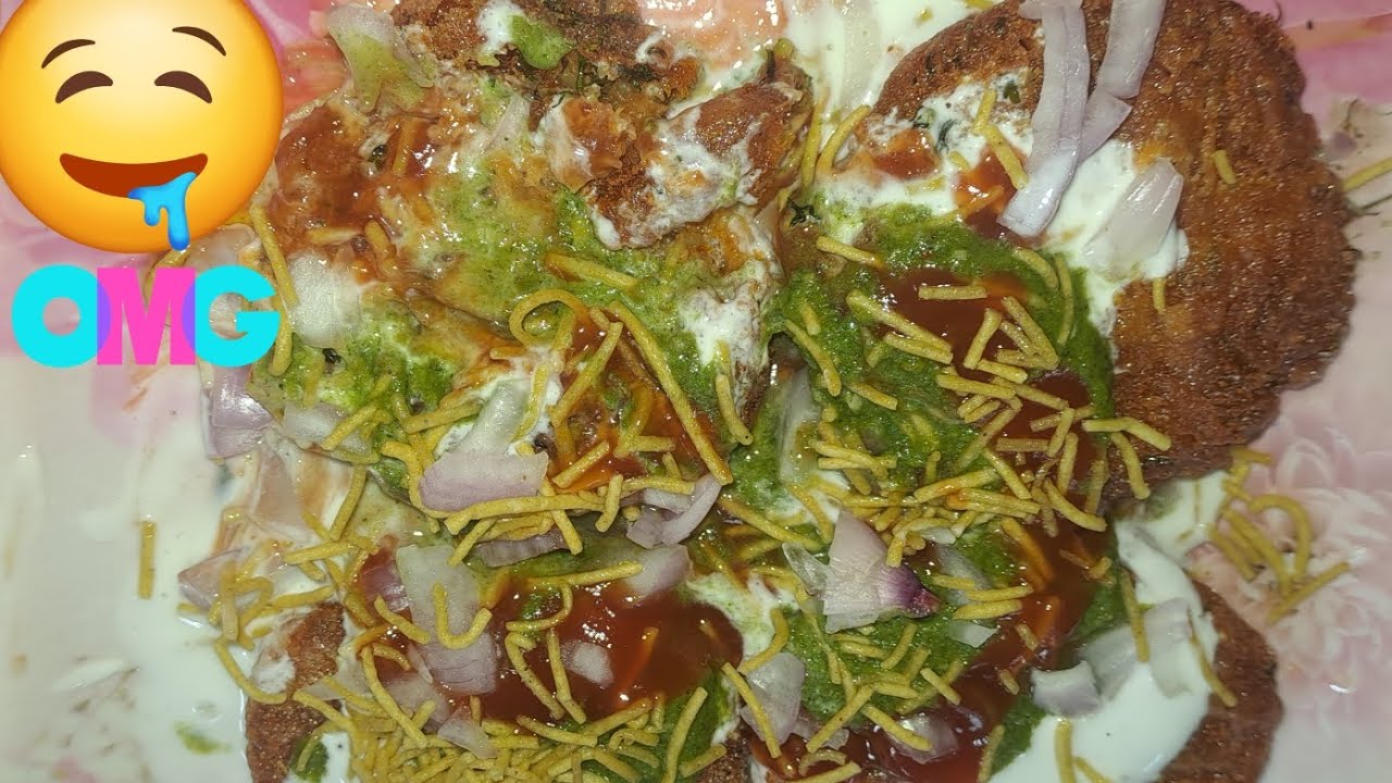 Aaloo ki tikki chaat recipe metti k tawe pr bani tasti recipe - YouTube