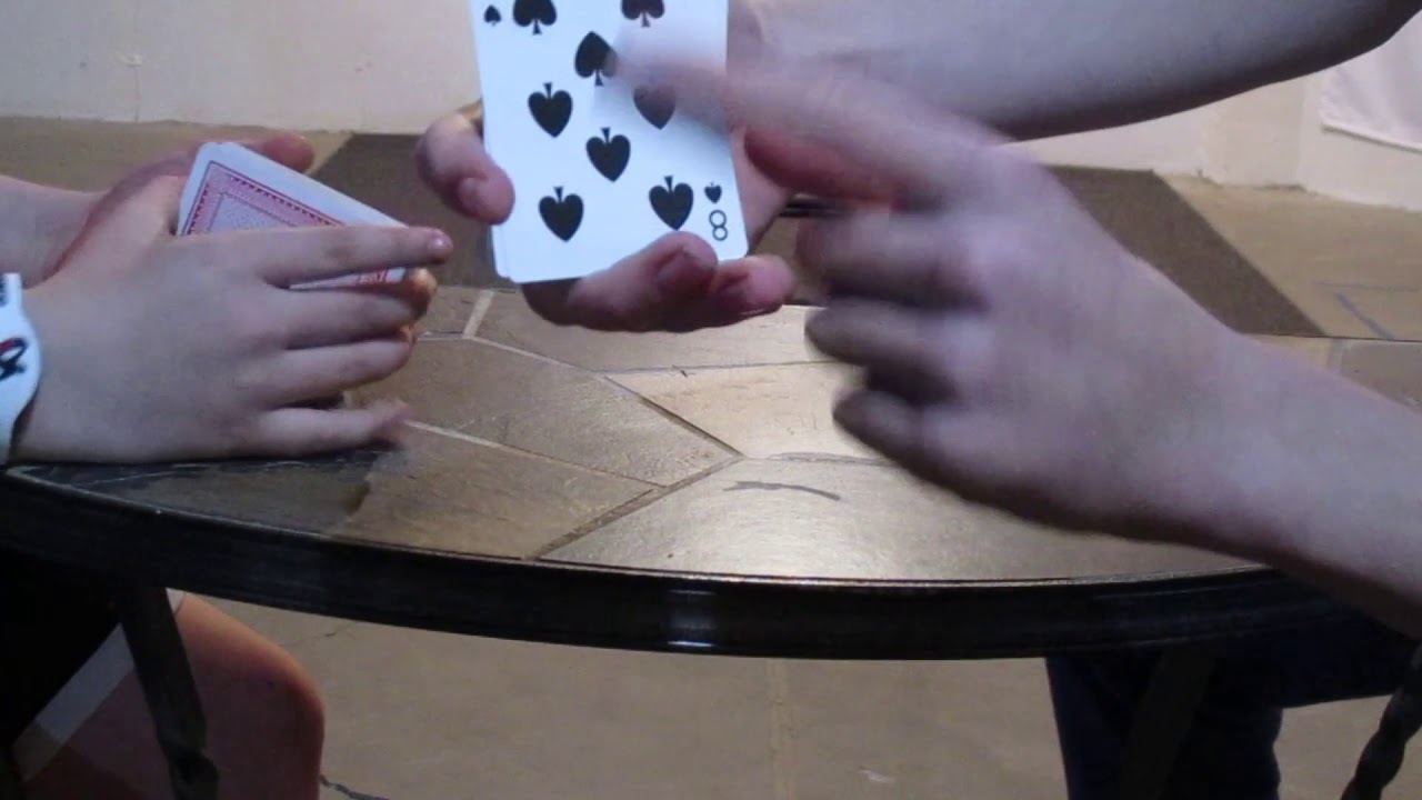 double decker card trick - YouTube