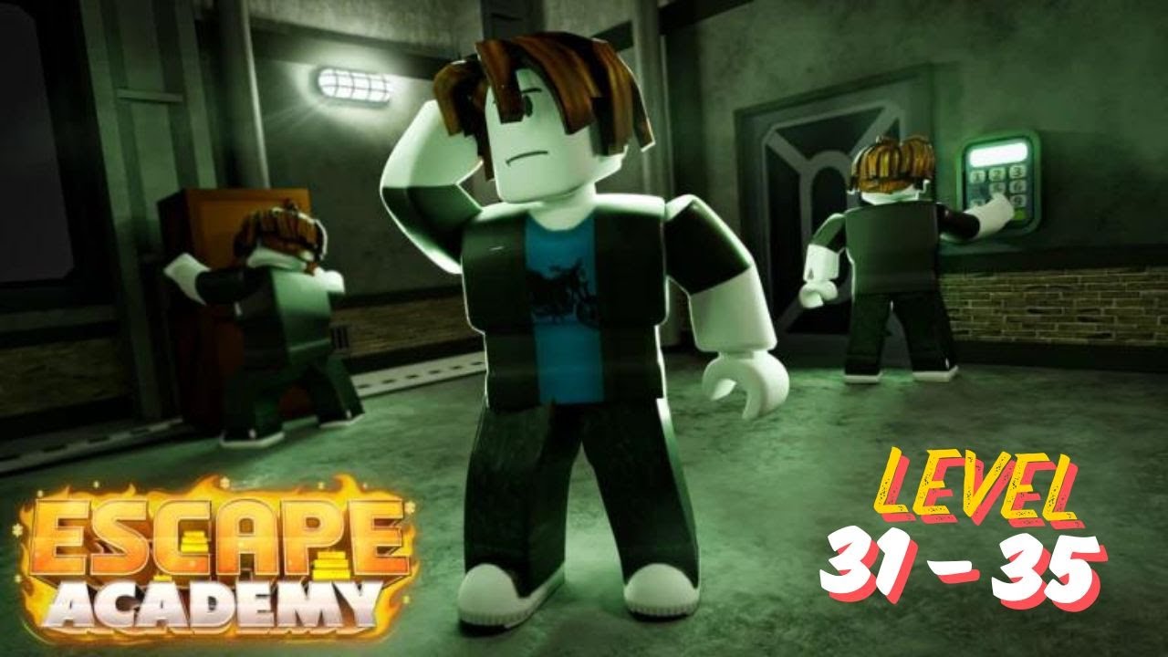 Roblox Escape Room Academy Walkthrough [Level 31 to 35] - YouTube