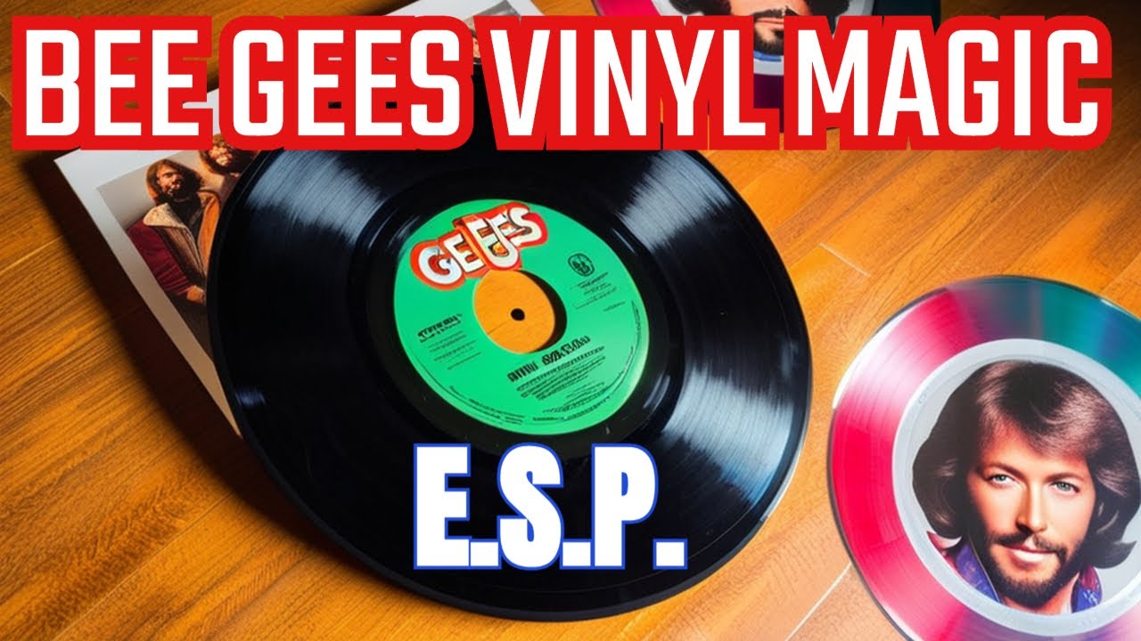 ESP Bee Gees Vinyl Record RIP (ESP Album) - YouTube