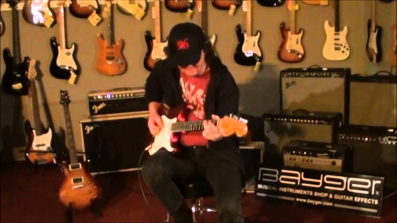 Bayger Distortion demo with Fender Stratocaster - YouTube