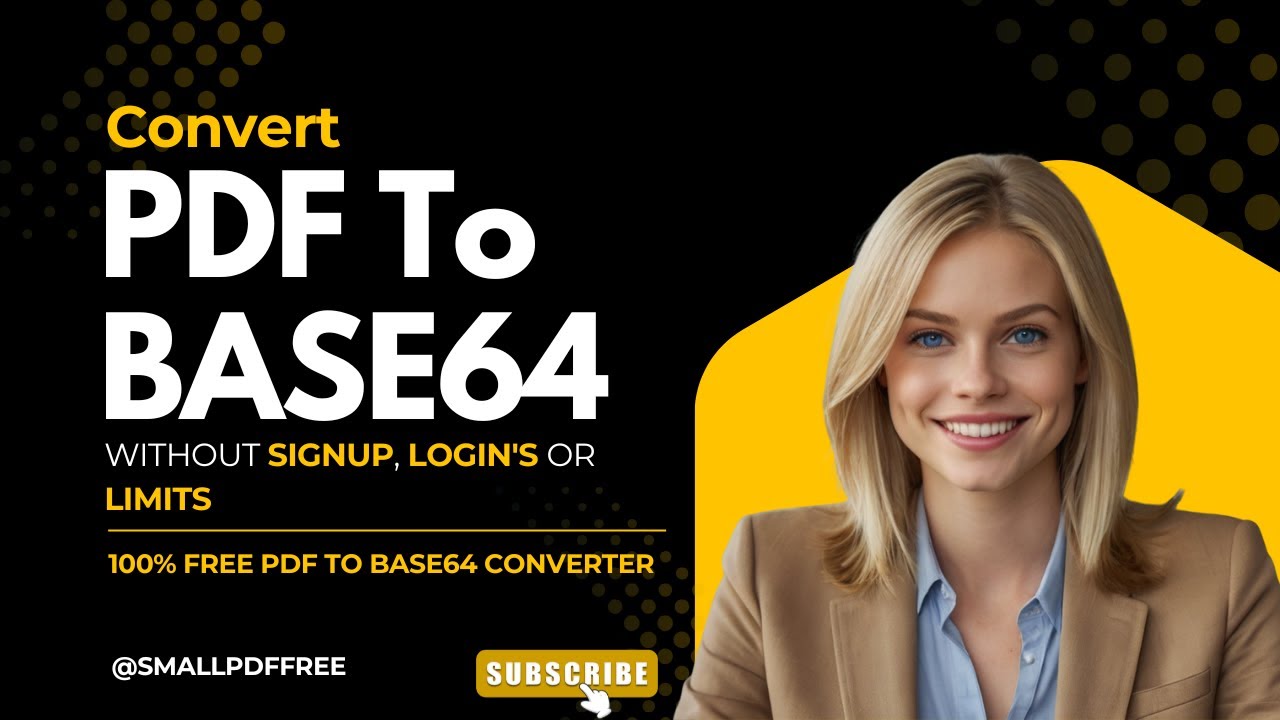 Convert PDF to Base64 Without Signup, Login's or Limits - 100% Free PDF to Base64 Converter ...