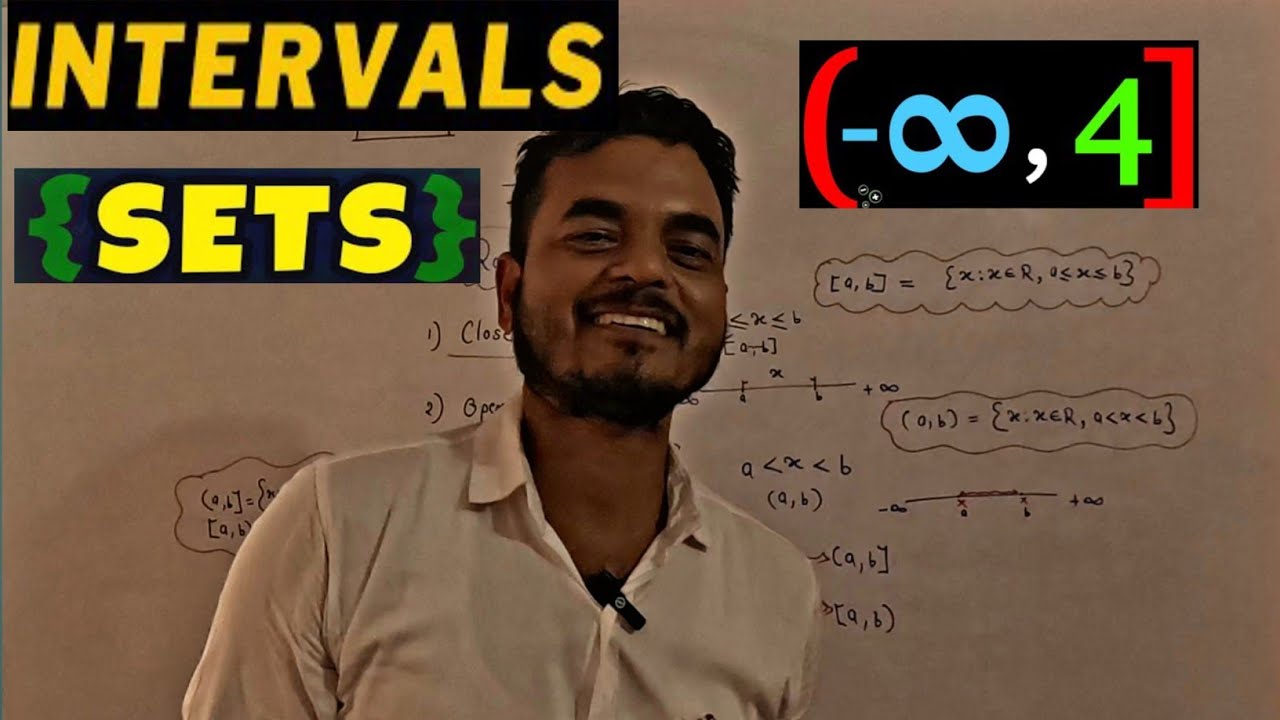 Sets Interval 💯 | Class 11th Maths | Zid Sourabh Sir ️#maths #physicswallah - YouTube