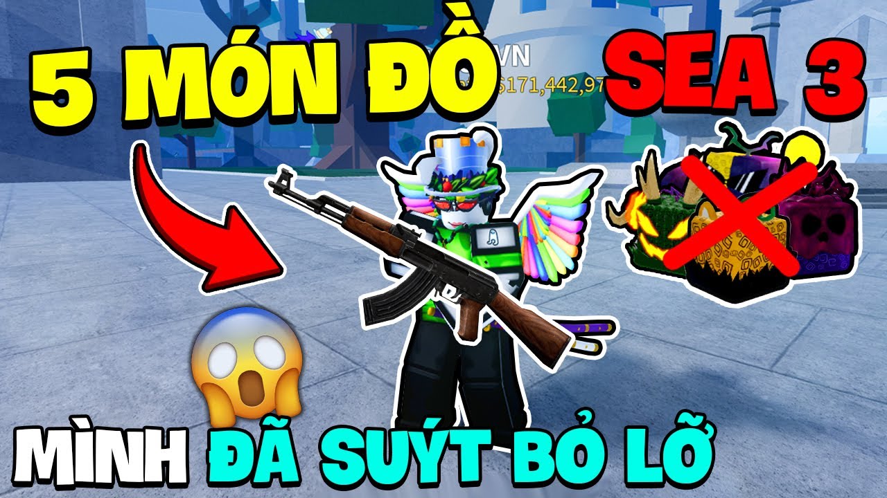 Roblox - Top 5 Món Đồ MẠNH NHẤT SEA 3 Mà Bạn Nên Lấy Blox Fruit | Blox ...