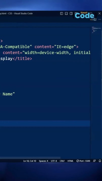 🔥🔥 Create A Conditional Display Using Html And Css Shorts Css Effects Simplicode Youtube 