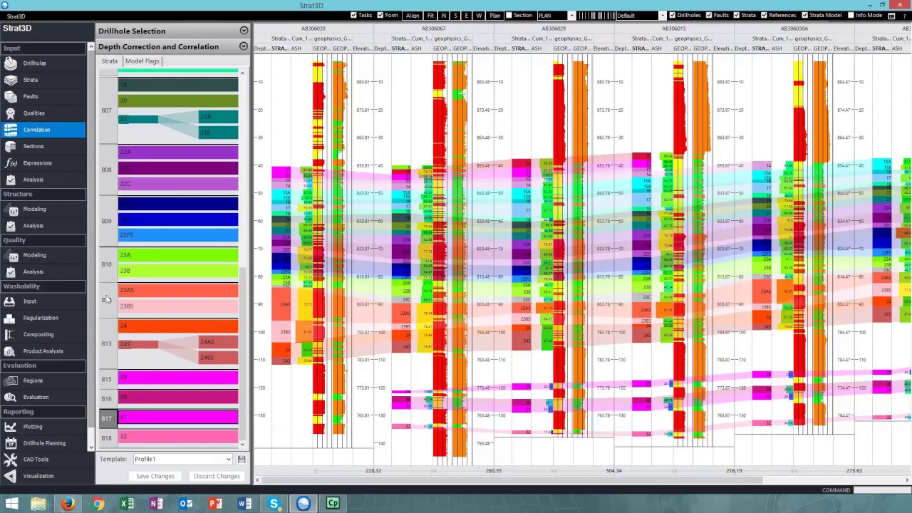 STRAT 3D - The next generation of stratified modeling software - YouTube