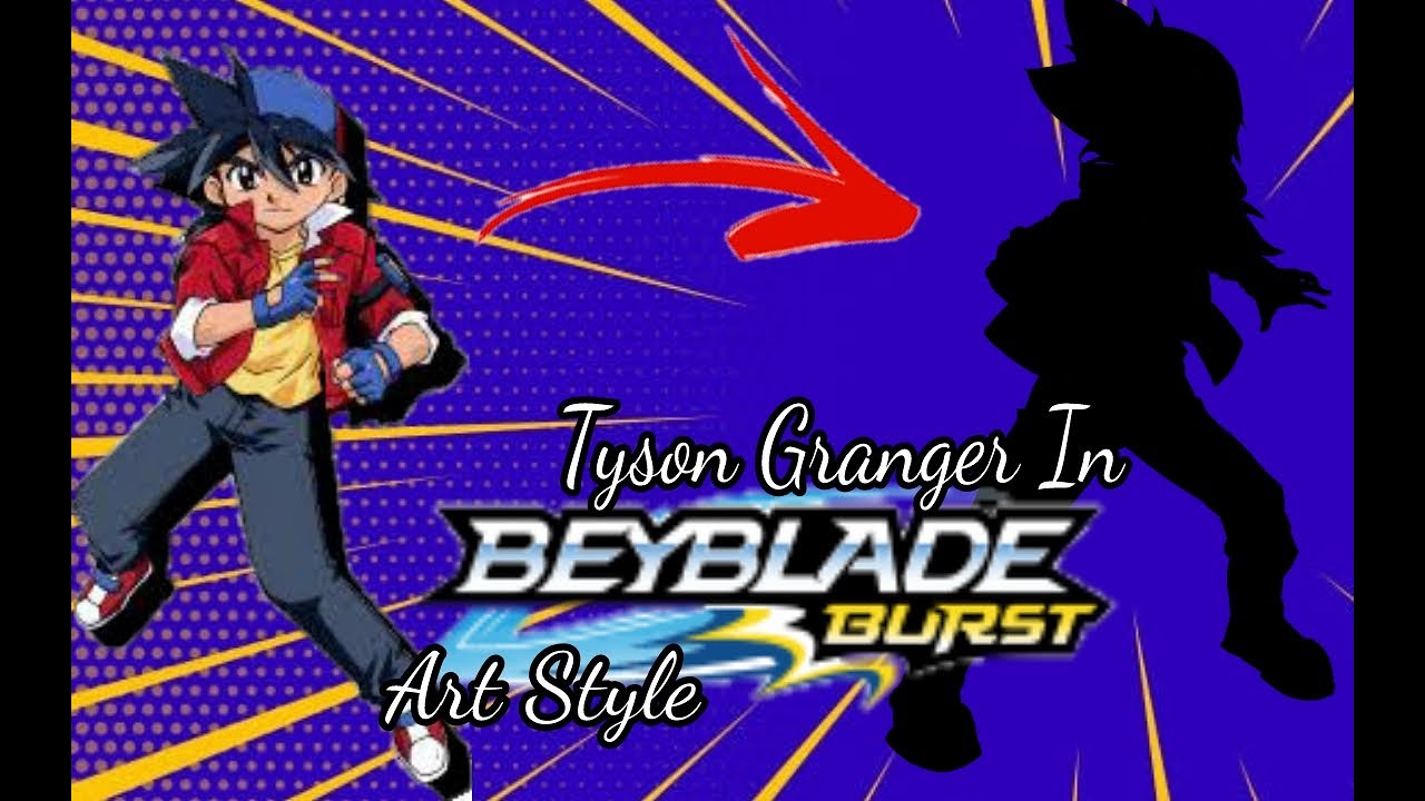 Draw Tyson Granger in Beyblade Burst Art Style! - YouTube
