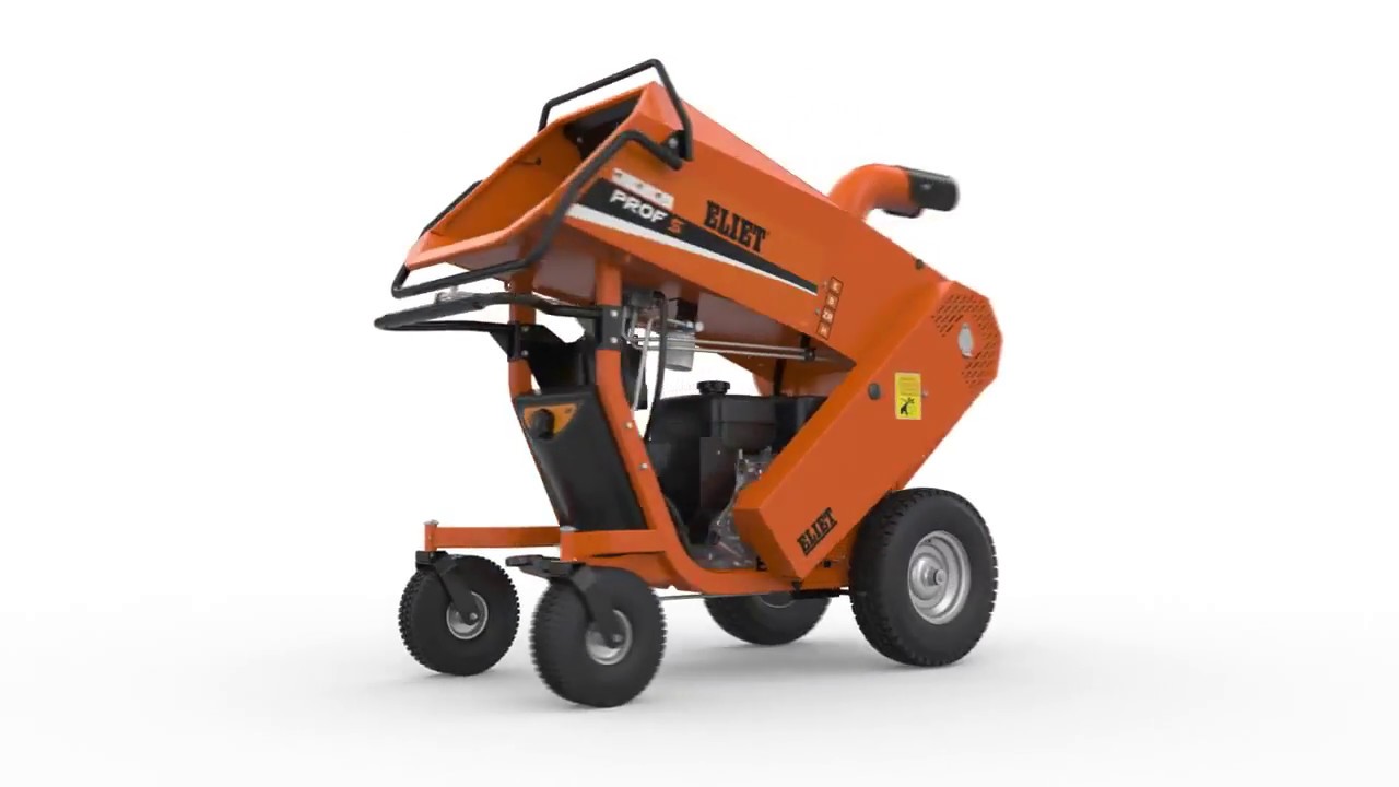The Eliet Prof 5 B shredder in action! - YouTube